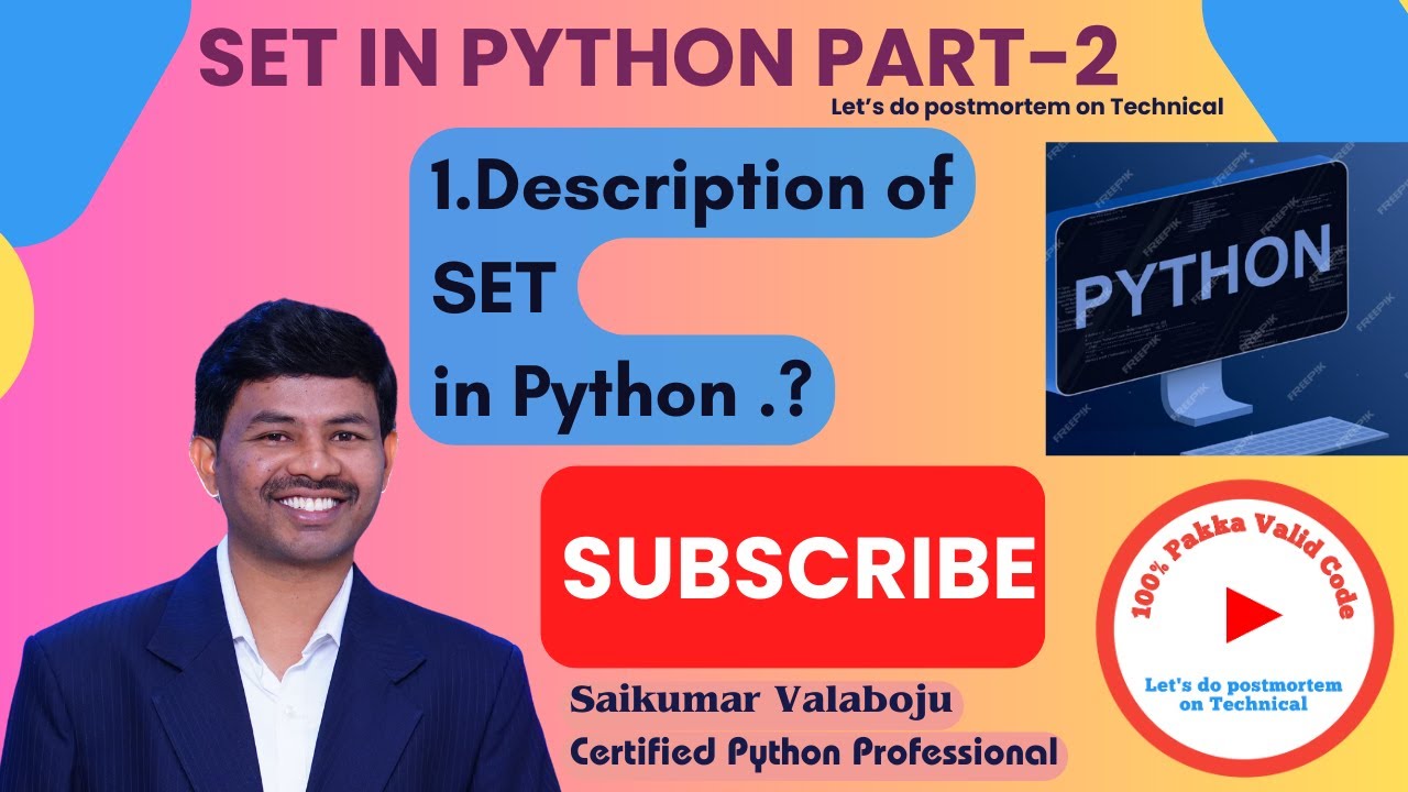 67.Mastering Sets in Python: A Complete Guide with Examples!