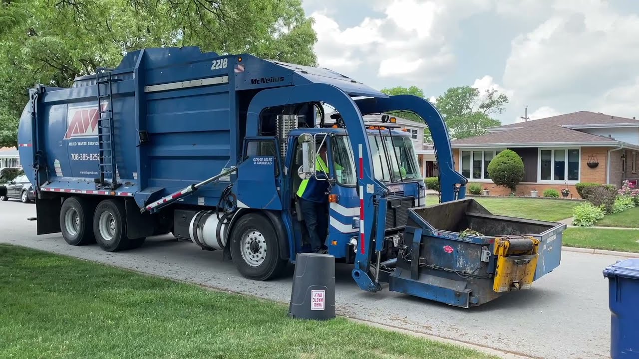 Garbage Truck Compilation: Republic Services South Suburbs