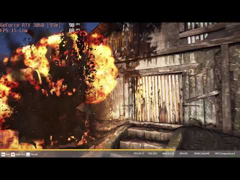 🎮 NVIDIA GeForce RTX 3060 [Laptop, 95W] - TC: Wildlands gameplay benchmarks (1080p)