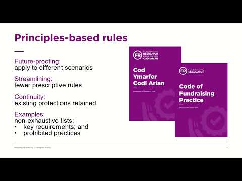 Fundraising Regulator and Scottish Fundraising Adjudication Panel code webinar 2025