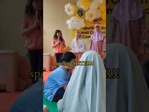 AIRA IKUT LOMBA SPELLING BEE DITEMPAT LES!! #shorts #lomba #spelling #english #youtubeshorts