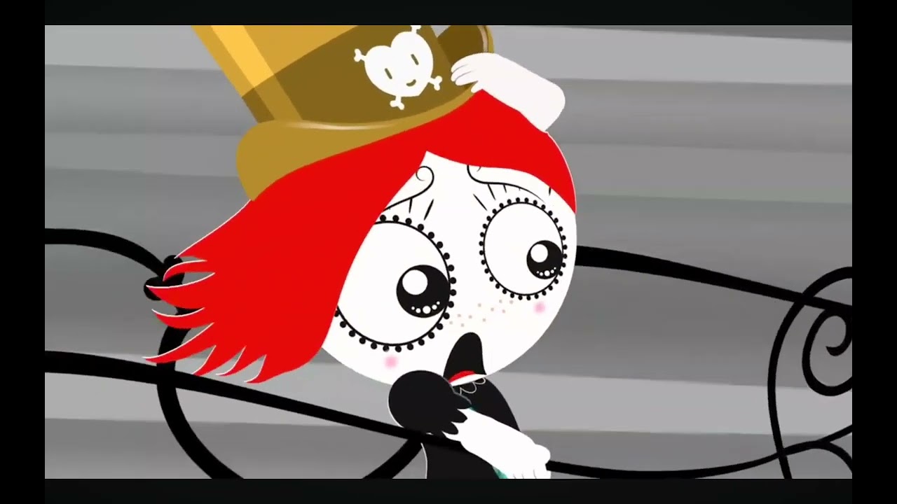 Ruby Gloom: Frank And Len Poe Ruby And Misery Screaming