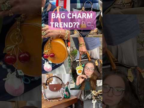 Do you think bag charms are here to stay??ππ«§β¨π #bagcharm #fashion #2025 #fashiondata