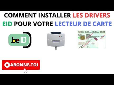📢Comment installer les drivers eID Pour votre lecteur de carte ?