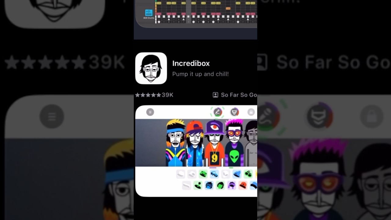 Searching up incredibox in the App Store #incredibox #sprunki