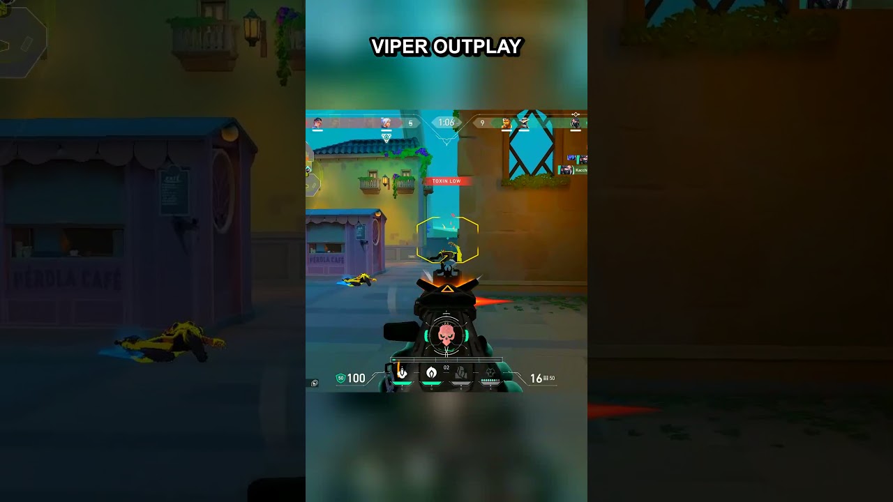 Cleanest Viper Outplay in VALORANT