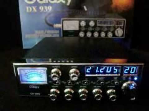 GALAXY DX-939 40 CHANNEL CB WITH FREQUENCY METER