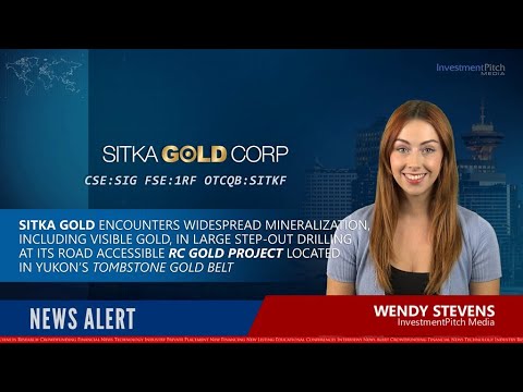 Sitka Gold encounters widespread mineralization, including visible gold at its RC Gold Project
