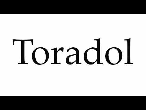 How to Pronounce Toradol
