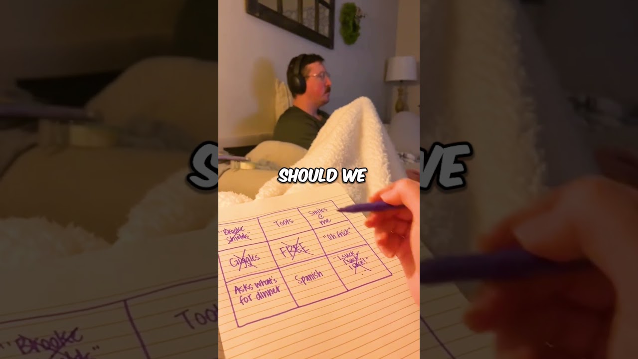 She made a bingo board for when he games 🎮