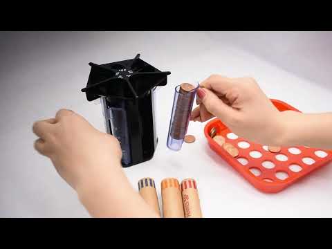 5-in-1 Coin Sorter | Efficient Coin Organization | Must-Have Tool for Home and Office.