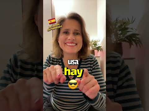 🇪🇸 Learn Spanish - Let's practice "hay" vs. "está" #practiquemos #spanishlessons #clasesdeespanol