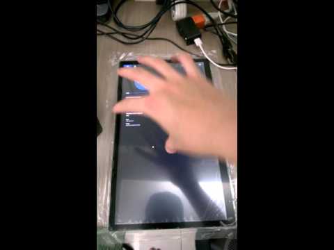 Windows IoT with touch panel Portrait