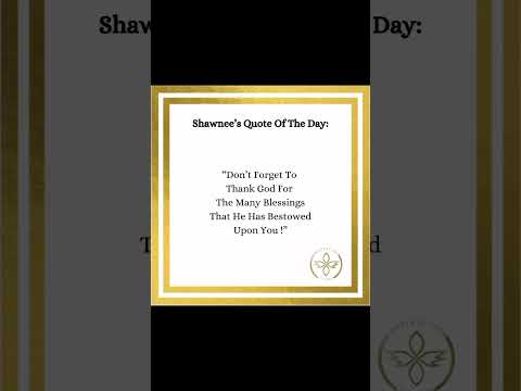 Shawneeโs Quote Of The Day: Still Counting My Blessings -@InspirationsByGodMinistry