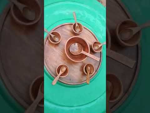 Wooden Dinner Set - Wooden Plates And Bowls For Baby Latest Price ...