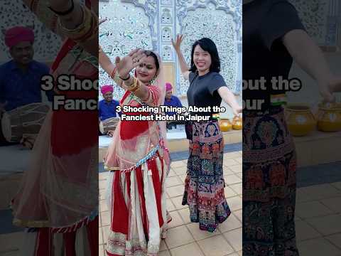 3 Shocking Things About the Fanciest Hotel in Jaipur 🇮🇳
