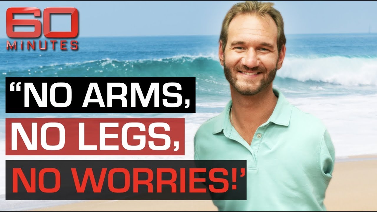 Inspirational man born with no arms and legs defying all odds | 60 Minutes Australia