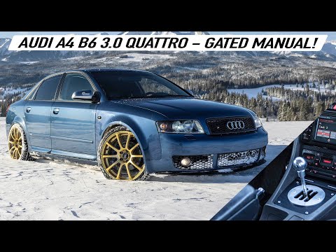AUDI A4 B6 3.0 QUATTRO - GATED MANUAL! - A classic A4, with a twist - In Detail in -30c winter