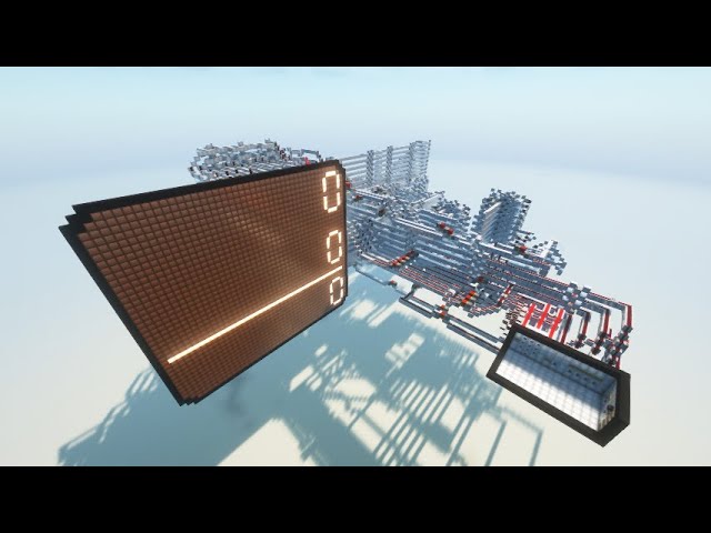 HERMES 8-Bit Calculator Minecraft Map