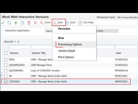Crediting a Service Order