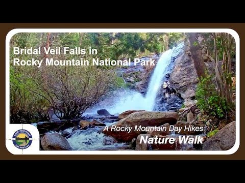 Bridal Veil Falls in Rocky Mountain National Park | Nature Walk