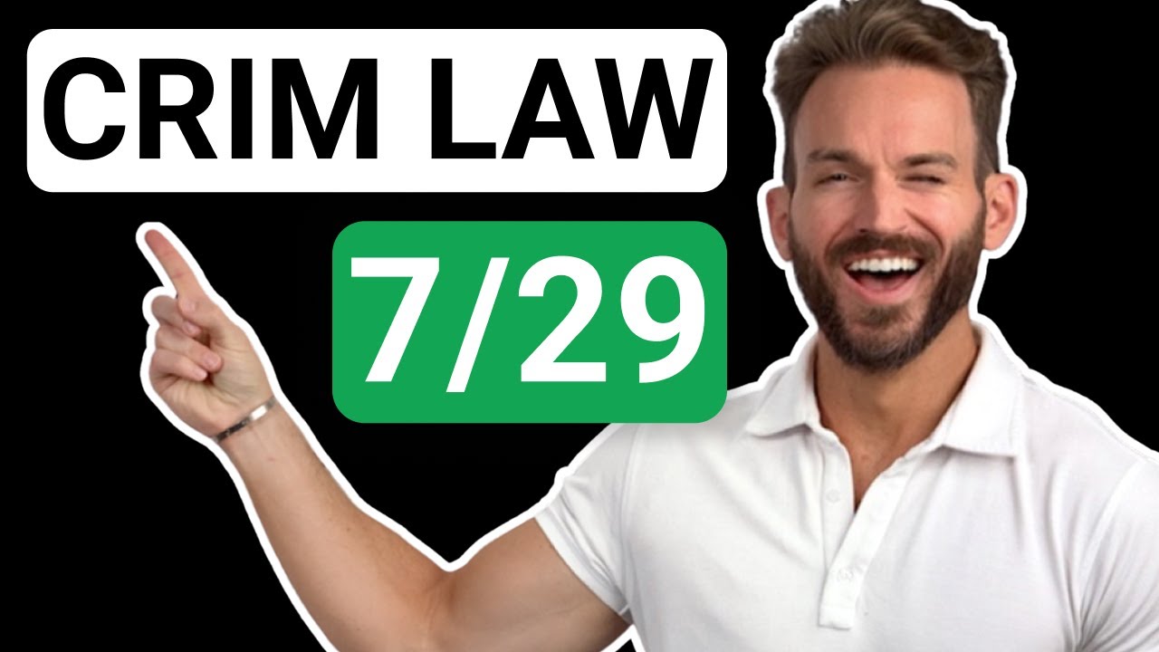 Criminal Law: Criminal Homicide Introduction [LEAP Preview]