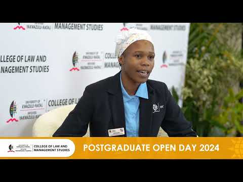 Interview with Ms Fikile Qwabe UKZN Student for Postgraduate Diploma in Management