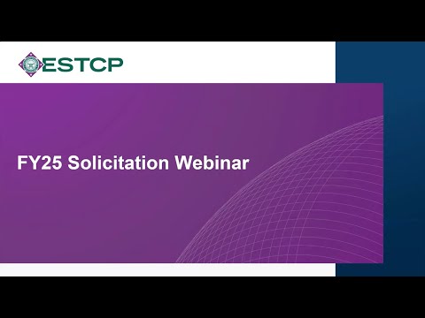 ESTCP 2025 Funding Opportunities