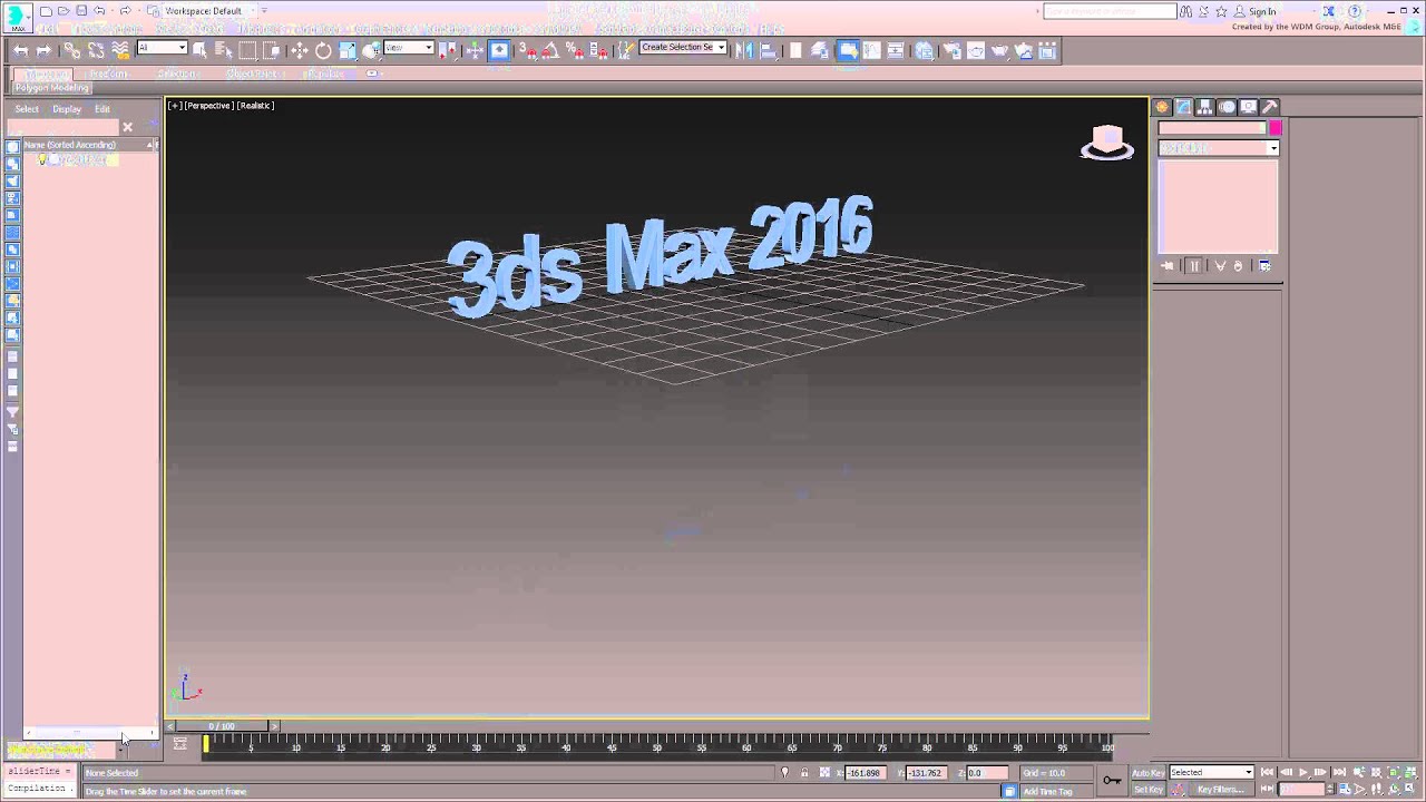 Using TextPlus in 3ds Max - Animating Text