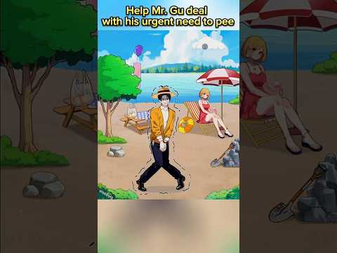 Help Mr. Gu deal with his urgent need to pee #games #youtubeshorts #trending
