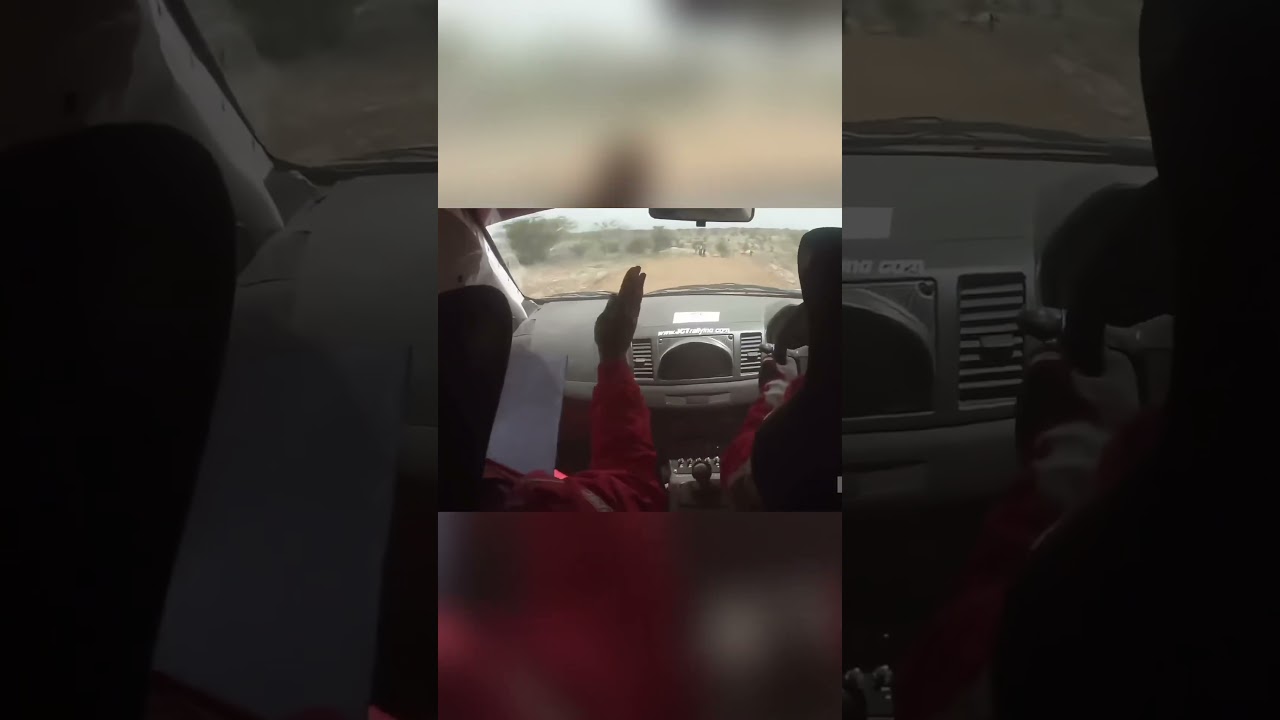 ‘Samir, you’re breaking the car!’—a viral rally clip showing the risks of poor teamwork and control.