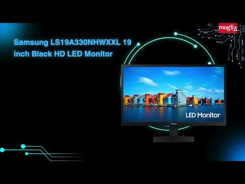 Buy Samsung LS19A330NHWXXL 19 inch Black HD LED Monitor Online At Best ...
