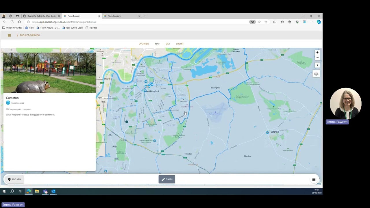 Guidance video on Rushcliffe Design Code process