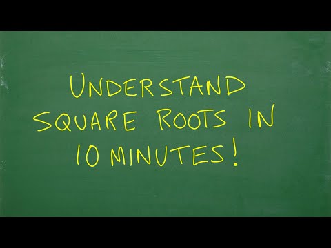 Understand Square Roots in 10 minutes! (Learn Math FAST)