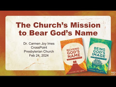 In Their Own Words: Dr. Carmen Imes on 'Bearing God's Name: Why Sinai Still Matters (Episode 1)
