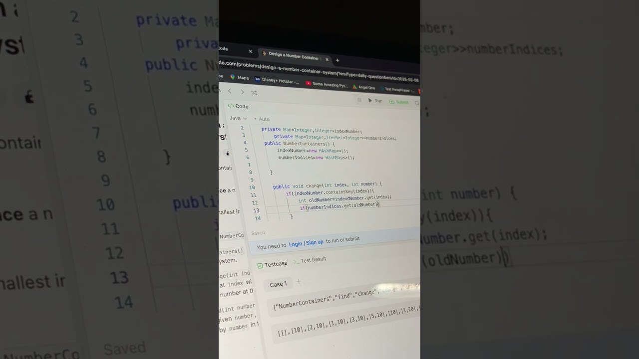 Day 58: Solved LeetCode Problem #2349   #collegecoding #coding #problemsolving #java  #apnacollege