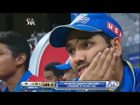 MI chase 190 in 14 OVERS To Qualify for Playoffs | MI vs RR IPL 2014 Highlights