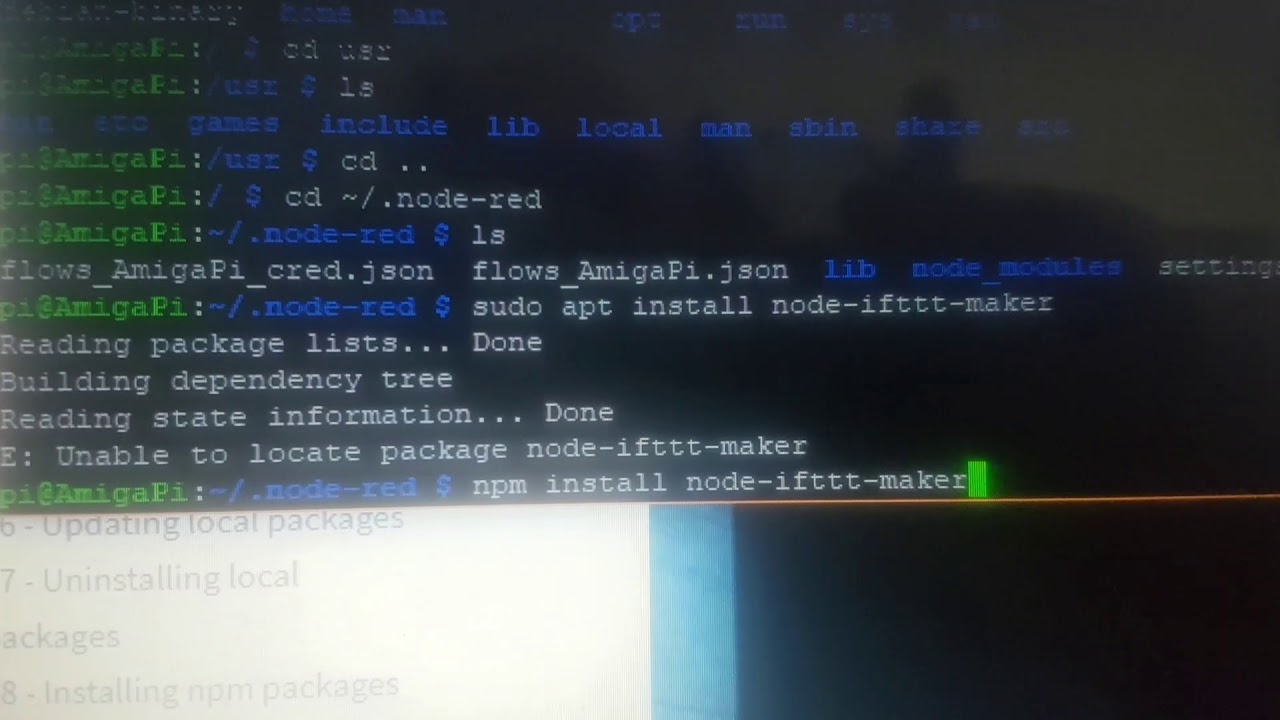 Node-red NPM nodes for iFTTT Part two