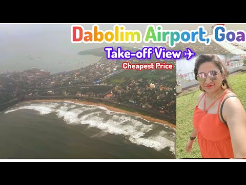 Goa International Airport| Dabolim Airport Goa | Goa Airport- GOI | Flight Takeoff #goa #goaairport
