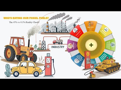 Infographic on Fossil Fuel Consumption