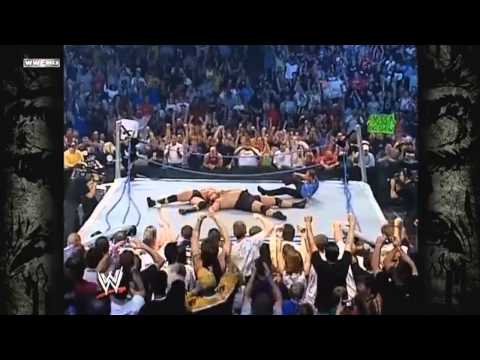 Brock Lesnar Superplex on The Big Show (Ring Explode) HD