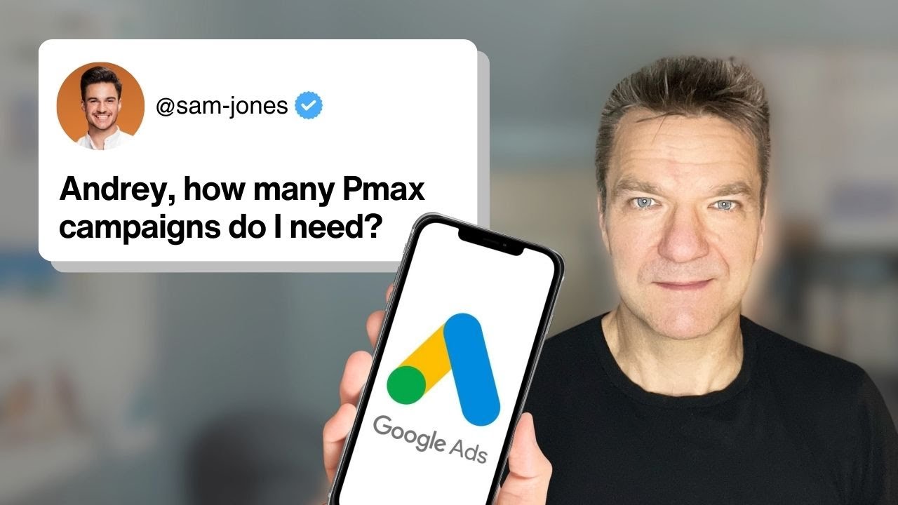 How many Pmax campaigns do you need? #googleads #performancemax