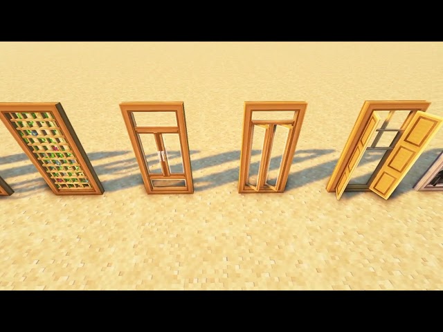 Windows Decoration Volume 1 Minecraft Texture Pack