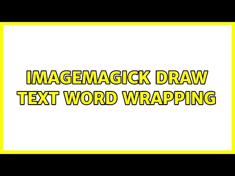 imagemagick draw text word wrapping