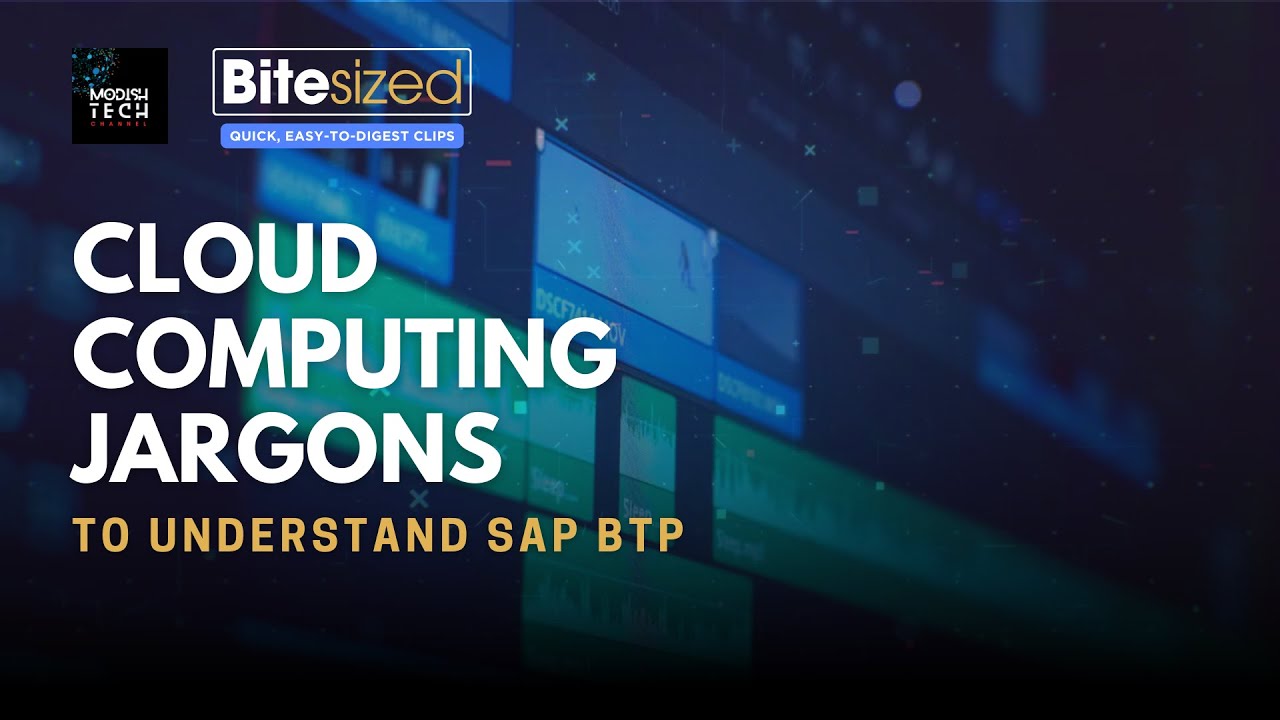 Know the basics of cloud computing for understanding SAP BTP