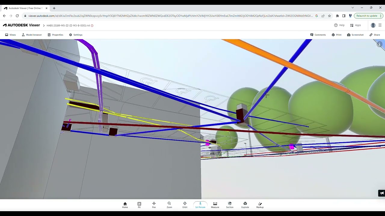 3D BIM Model above and below Ground