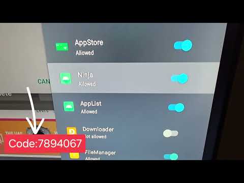 How to the download SMARTER PRO application through Downloader code:7894067