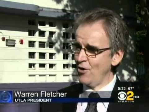 UTLA decries Growing Classrooms - Manual Arts - Oct 8 clip1