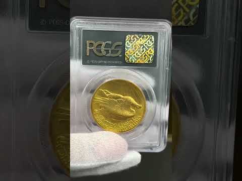 Vintage PCGS Saint Gaudens Slab! #preciousmetals #coin #gold #goldcoins #saintgaudens #pcgs
