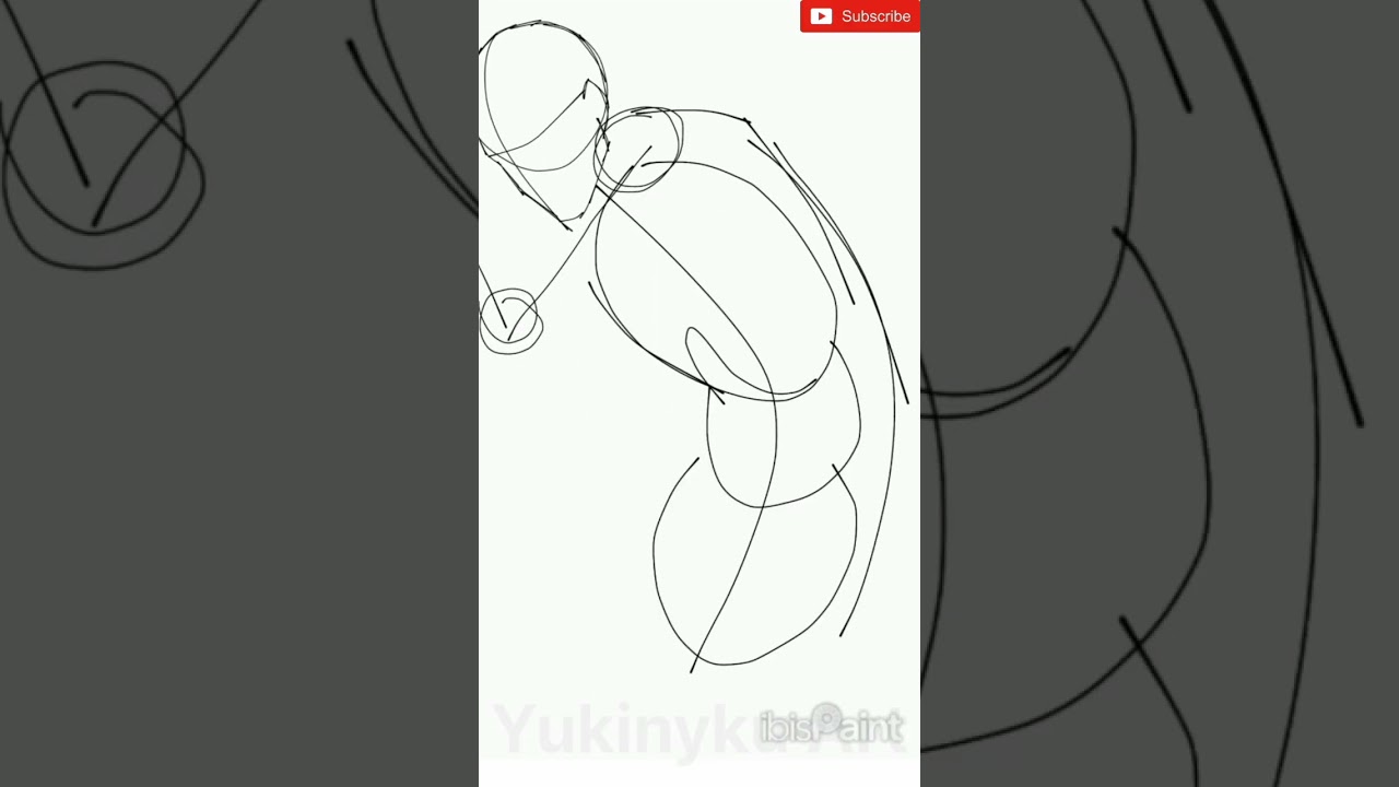 pose reference anime || Ibistpaint x #digitalart #shorts #art #animedrawing #sketch #ibistpaintx